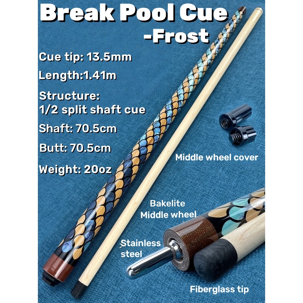 Maple Shaft Break Cue Break Shot Cue Snooker Cue Pool Cue Ash wood Butt ...