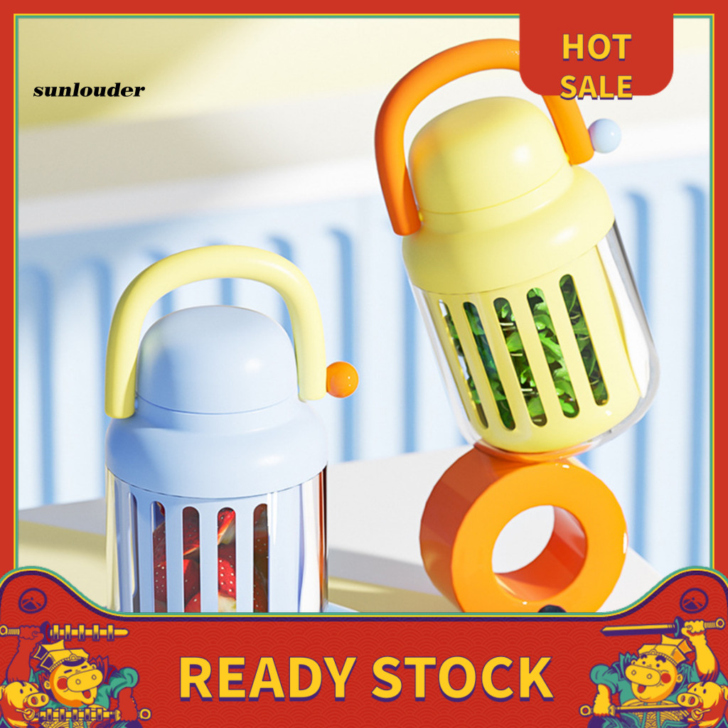 SL Fruit Salad Storage Cup with Lids Fork 18.6 Oz Plastic Airtight ...