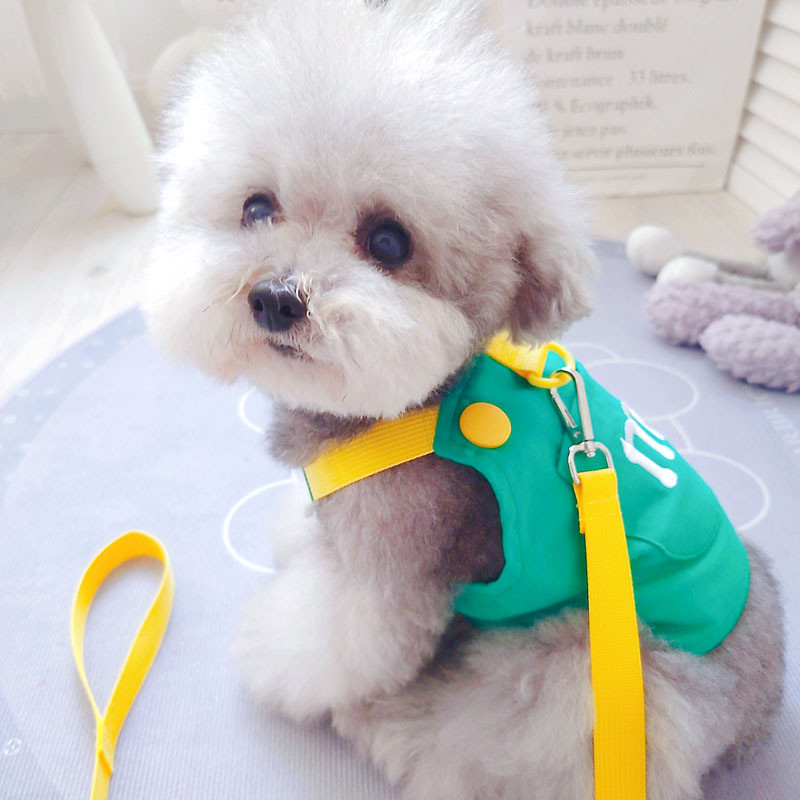 Pet Vest Letter Print Dog Spring Clothes Cat & Small Dog Clothes ...