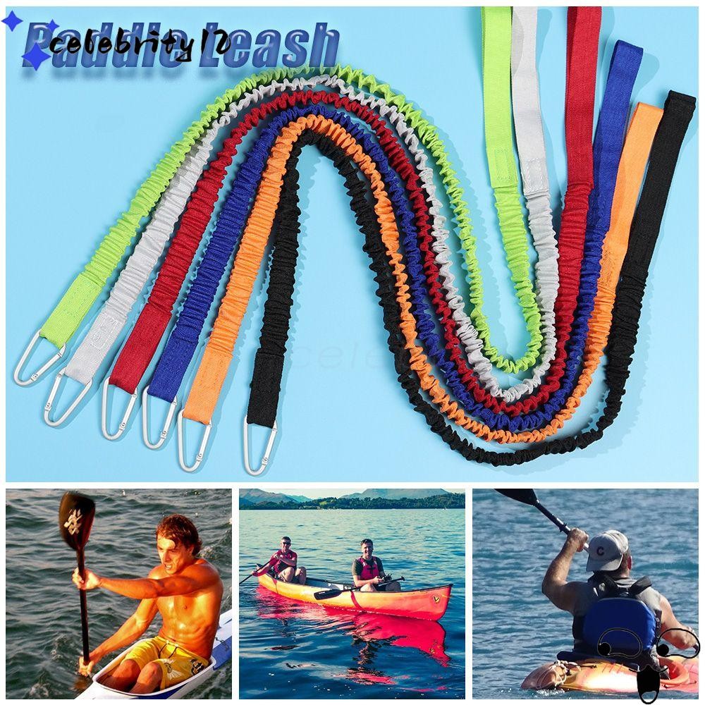CELEBRITY12 Paddle Leash Nylon Adjustable Safety Carabiner Paddle Board ...