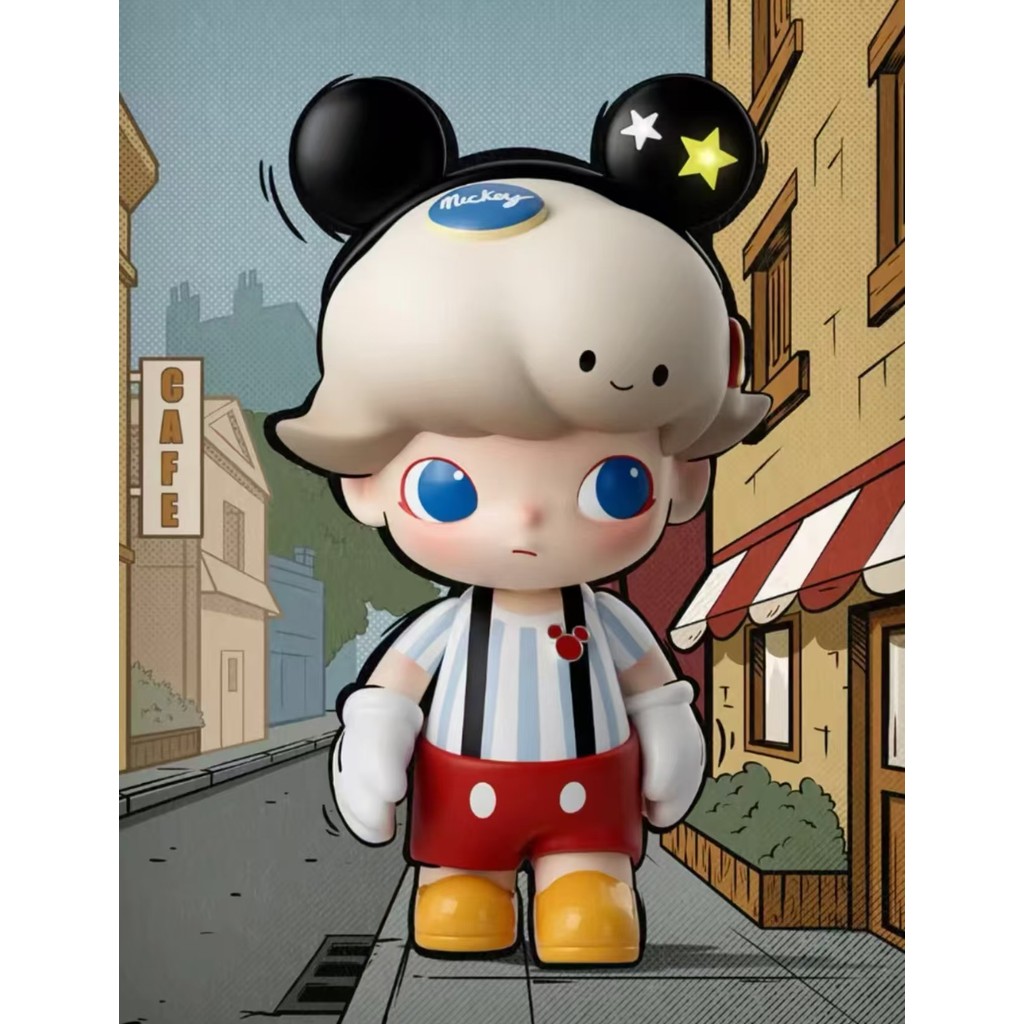 Popmart MEGA JUST DIMOO Mickey 400% Series Ornaments Gifts | Shopee ...