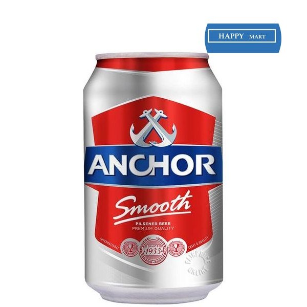 Anchor Smooth Pilsener Beer Can 330ml | Shopee Singapore