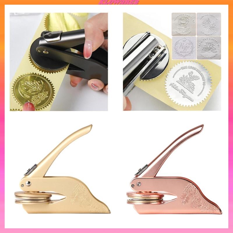 [Kloware2] Embosser Stamp Hand Tool Embossing Sealing Stamp Book ...