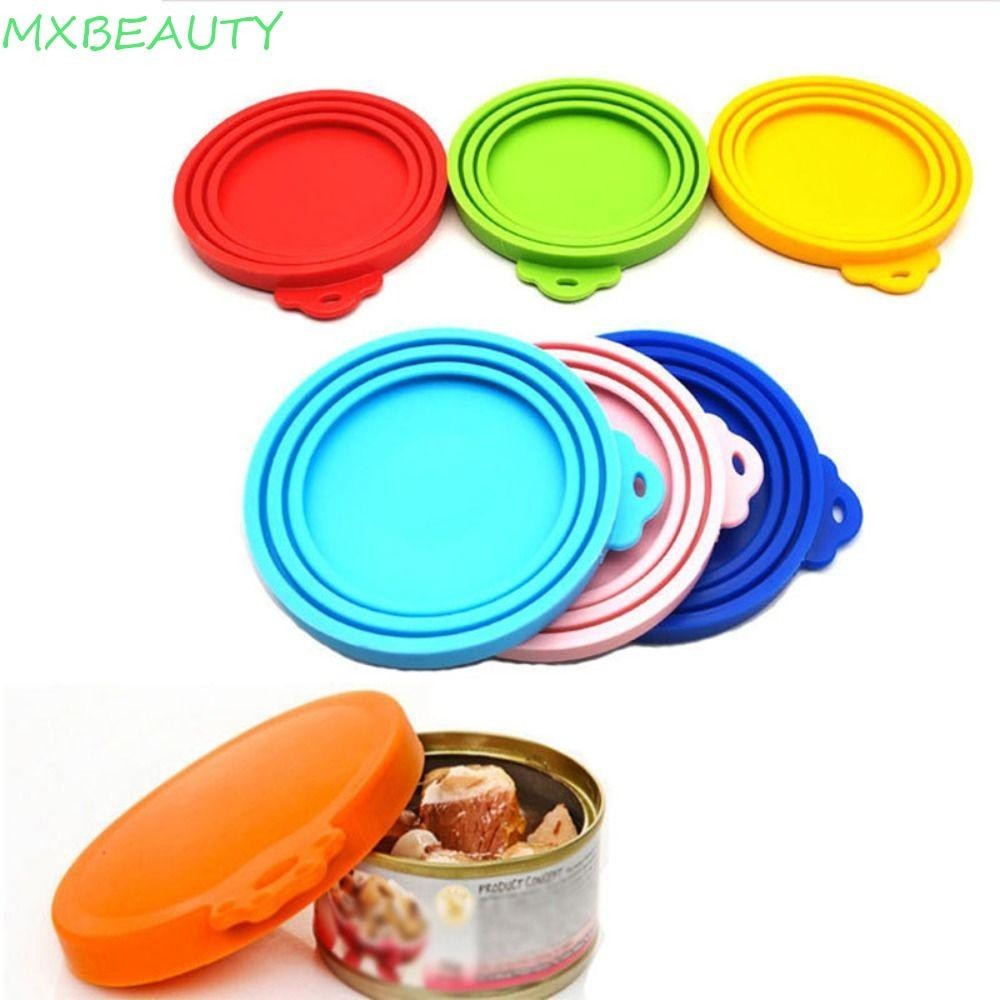 MXBEAUTY1 Pet Food Canned Lid, Soft Silicone Silicone Pet Can Lid Set ...