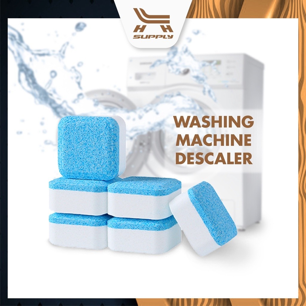 LH 1PCS Laundry Washing Machine Cleaner Descaler Tablet Deep Cleaning ...