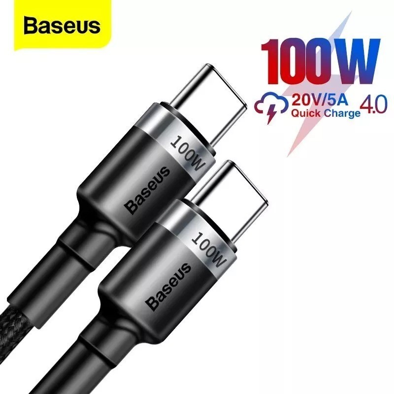 Baseus 100W USB C To Type C Cable | Shopee Singapore