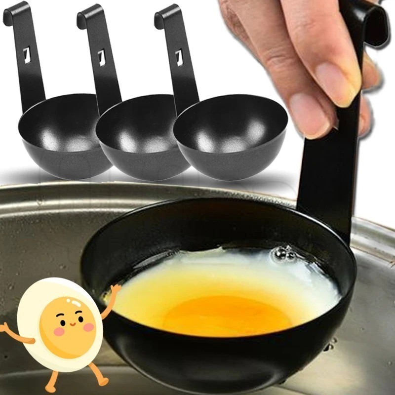 Stainless Steel Egg Poacher - Ear-mounted Egg Steaming Mold - Steam ...