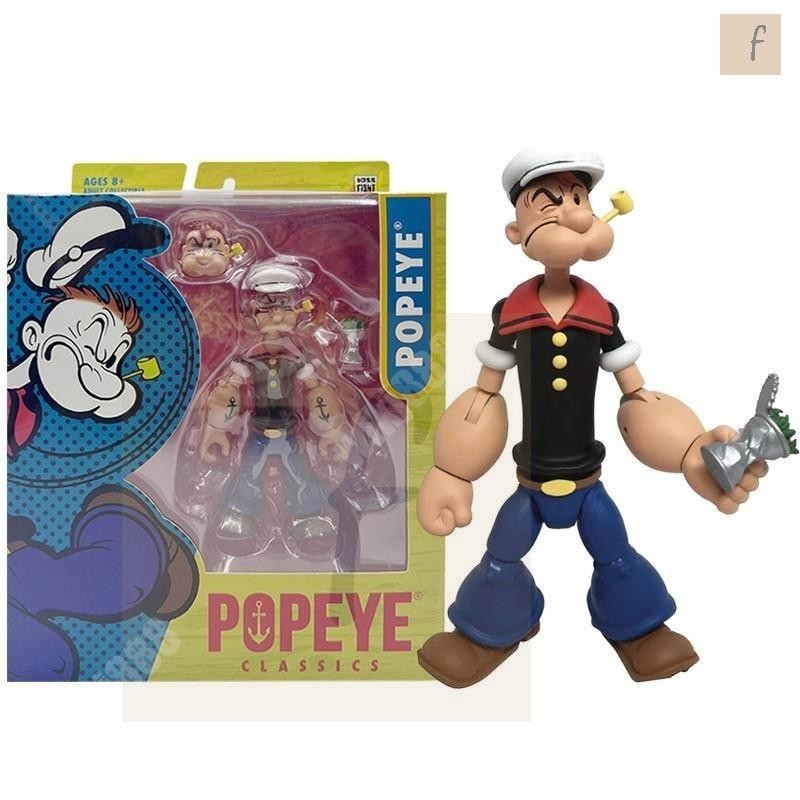 Boss Fight Studios Popeye Classics Wave 1 Popeye the Sailor Man 1:12 ...