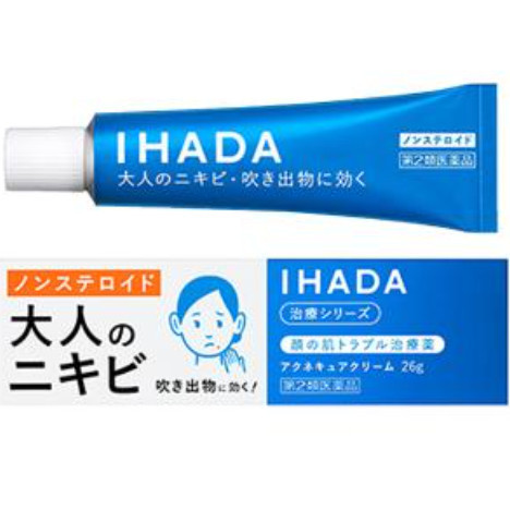 🇯🇵【Direct from Japan】SHISEIDO IHADA Non-steroidal Acne Cure Cream 16g/26g For acne/breakouts ...