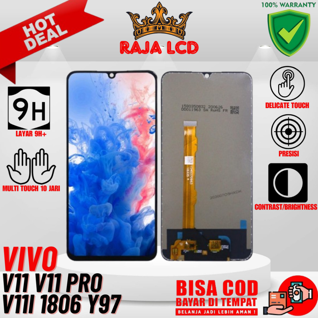 Live [ORIGINAL] LCD VIVO V11 V11 PRO V11i 1806 Y97 FULLSET TOUCHSCREEN ...
