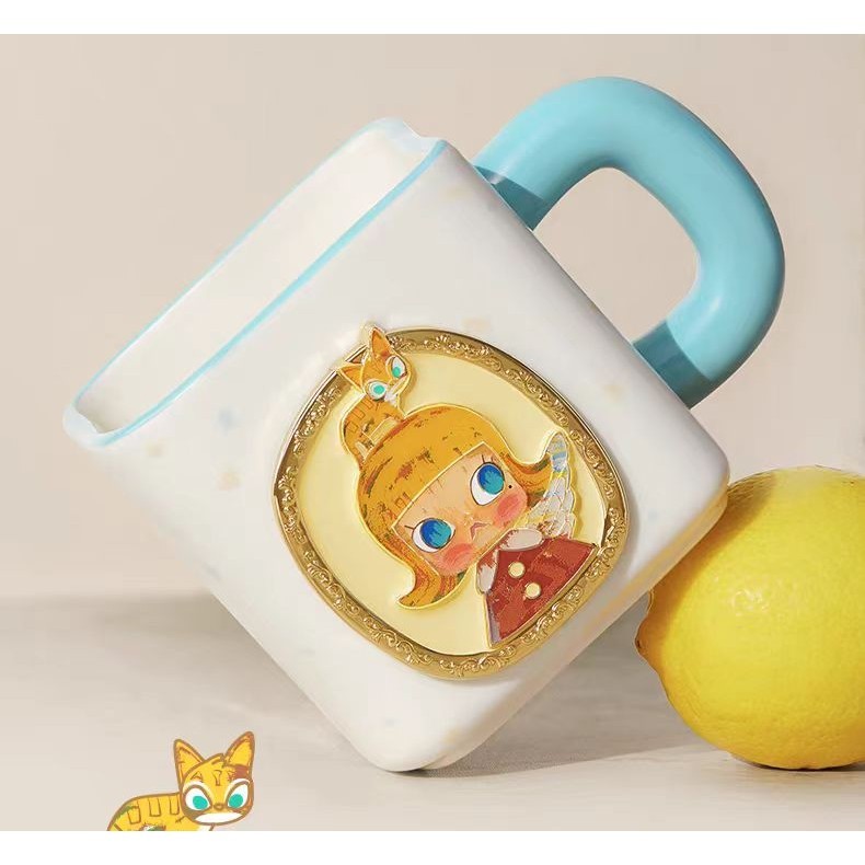 popmart official Pop mart Mug CeramicInsCoffee Cup กล่องสุ่มโมเดล Hand ...