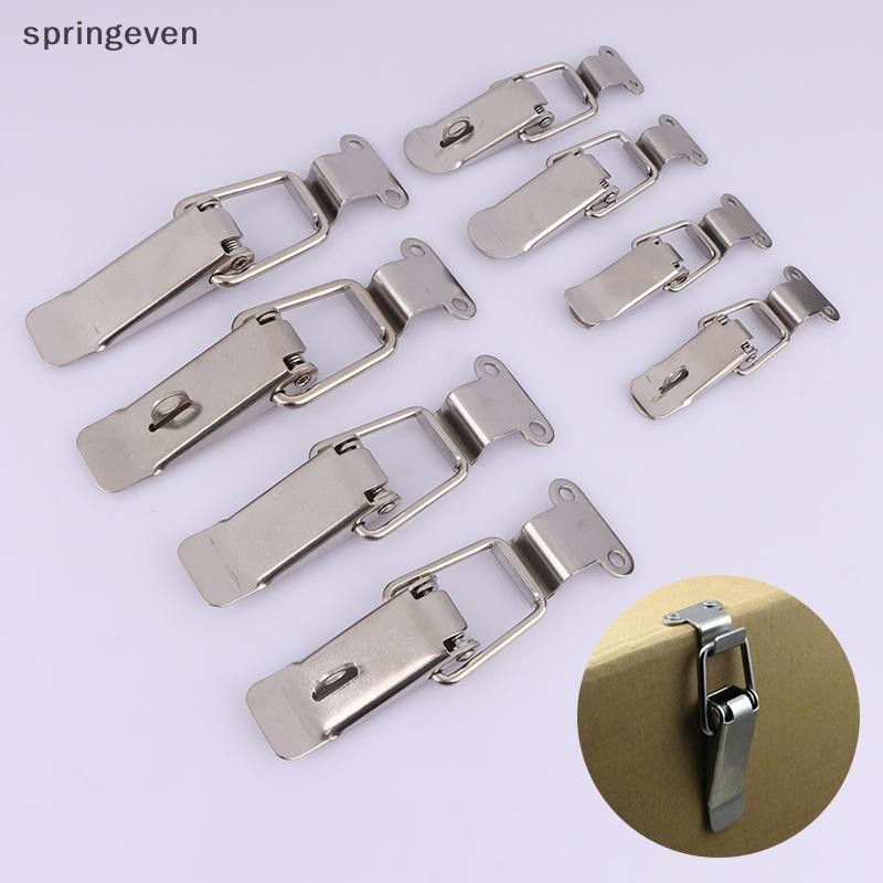 [springeven] Stainless Steel Spring Loaded Draw Toggle Latch Clamp Clip ...