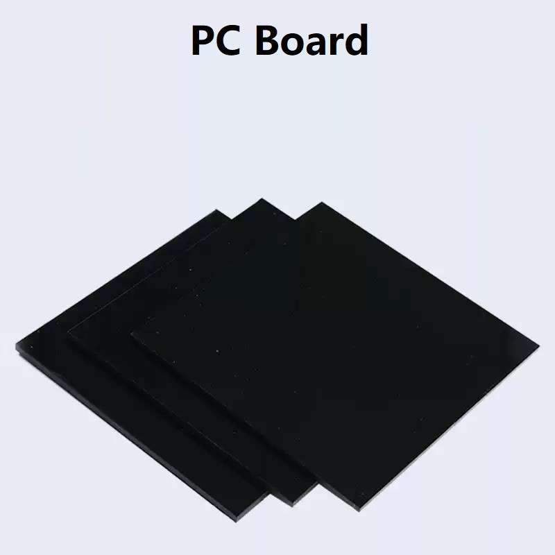 Black PC Sheet Polycarbonate Plate Sunshine Board Plastic Transparent ...