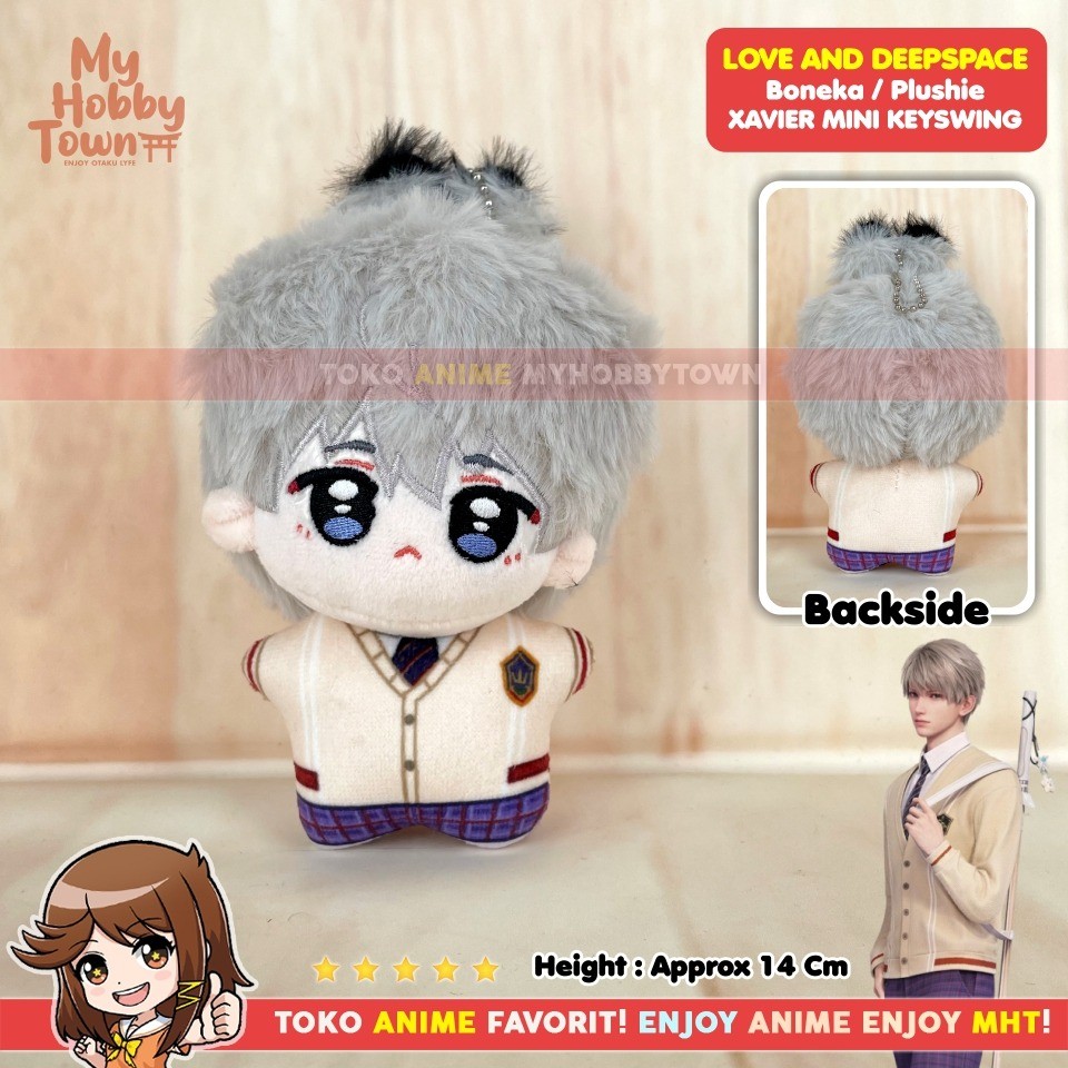 Love and Deepspace Mini Plushie Doll Xavier Otome Game Doll | Shopee ...