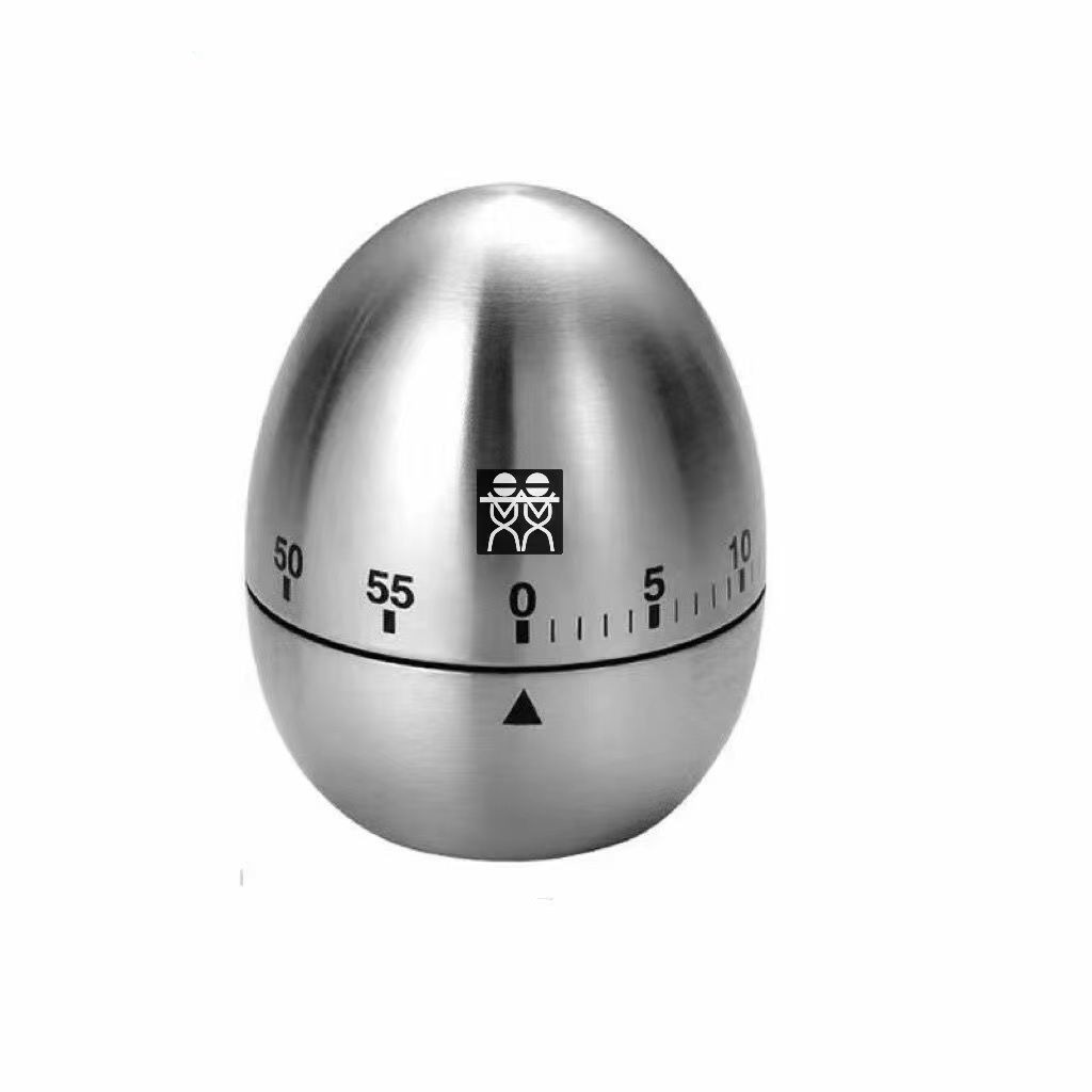 Germany DOUBLEDELI Stainless Steel Egg-Shaped Kitchen Timer Study Aid ...
