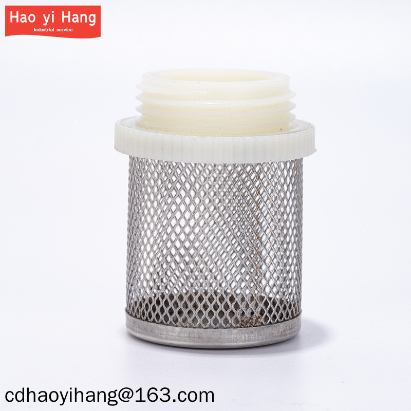 304 Stainless Steel Filter Mesh Bottom Valve Filter Mesh Cover Check ...