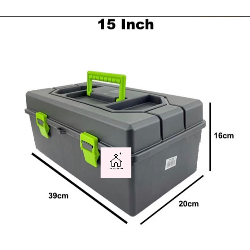 Quality Plastic Tool box, Hardware Storage Box Pvc Tool Box | Shopee ...