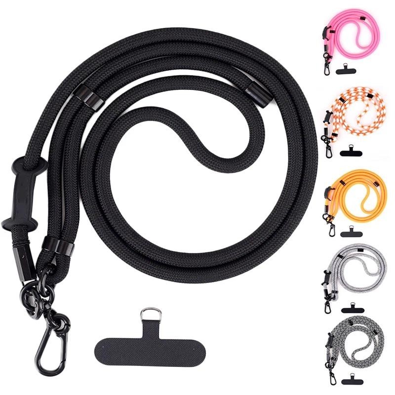 Adjustable Mobile Phone Lanyard Strap Anti-lost Phone Hanging Rope Neck ...