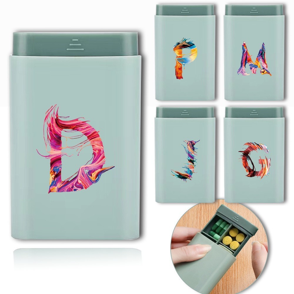 Pocket Pill Box Weekly Pill Medicine Organizer Tablet Storage Portable ...
