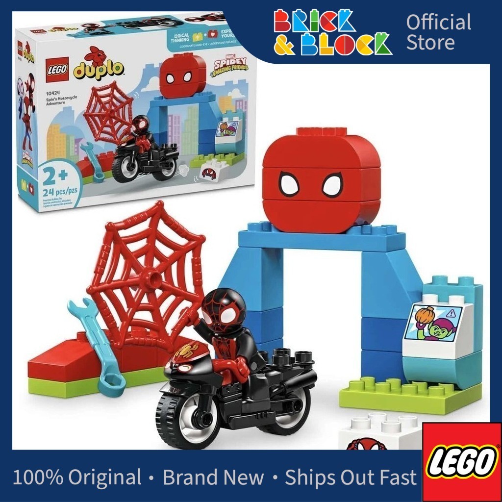 LEGO 10424 Spin's Motorcycle Adventure | LEGO DUPLO | Shopee Singapore