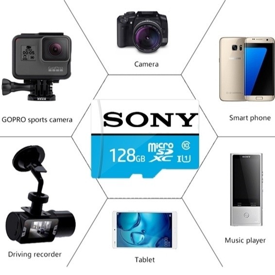 SONY Tf Memory Card For Mobile Phone 1024GB 512GB 64GB For Card ...