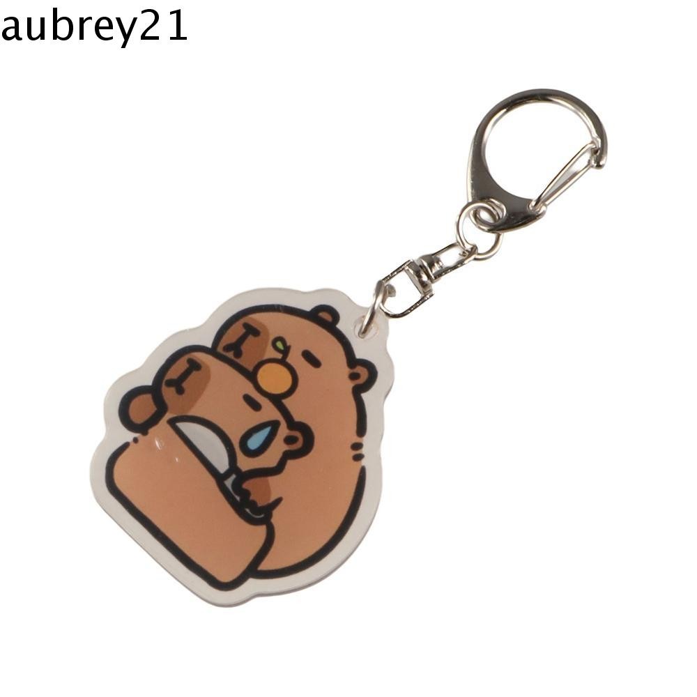 AUBREY1 Capybara Acrylic Keychain, Capybara Acrylic Capibara Bag ...