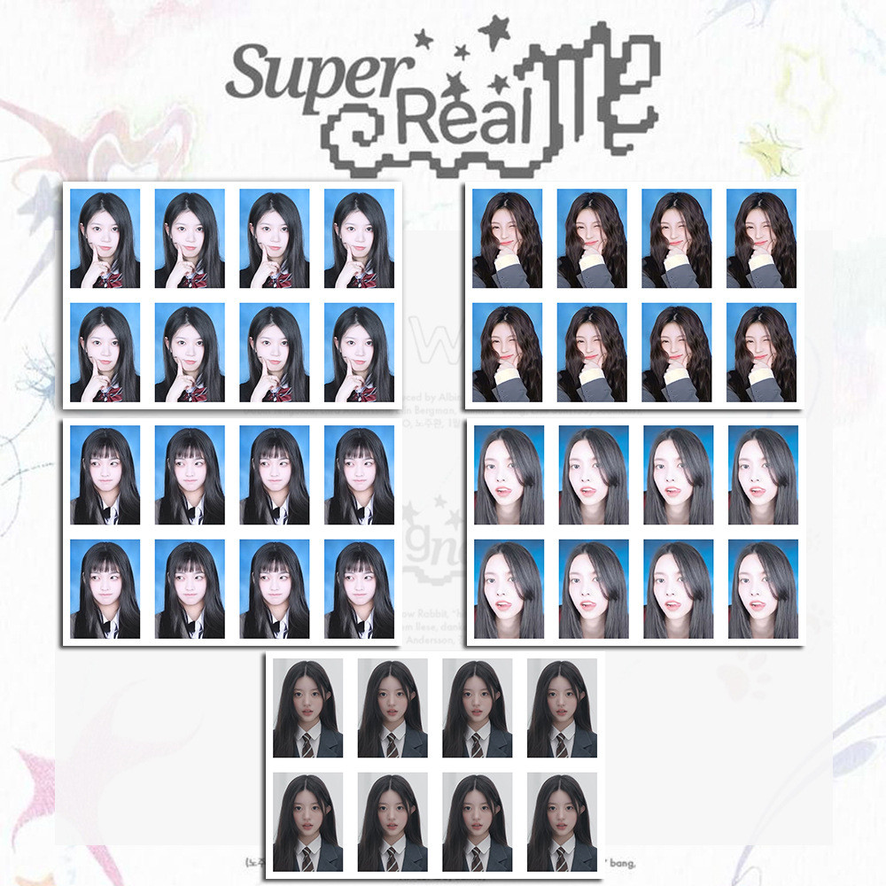 Kpop ILLIT Wonhee SUPER REAL ME Identity Card Photocards School ID ...
