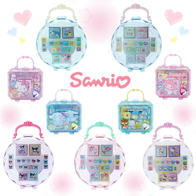 Japanese Version sanrio Stamp Set hello Kitty Melody Kuromi Cartoon ...