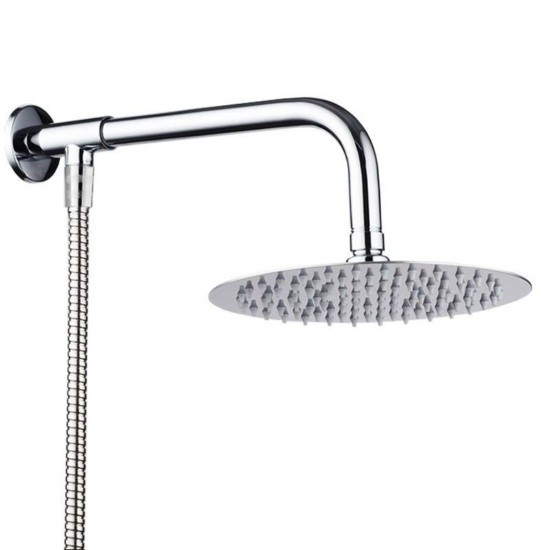 Modified Stainless Steel Exposed Shower Head with Top Spray, Large ...