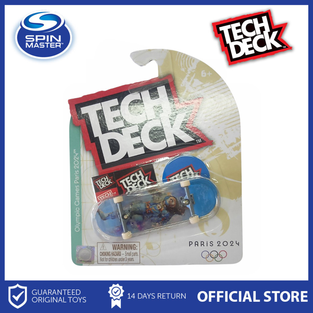 Tech Deck 96mm Basic Board Olympics Games Paris 2024 Mini Fingerboard ...