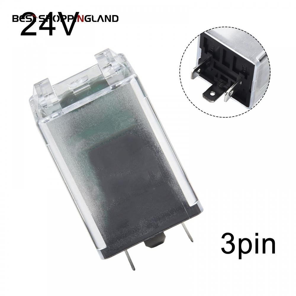 3Pin/24V/LED Flasher Relay Unit For Car Turn Signal Indicator Flasher ...