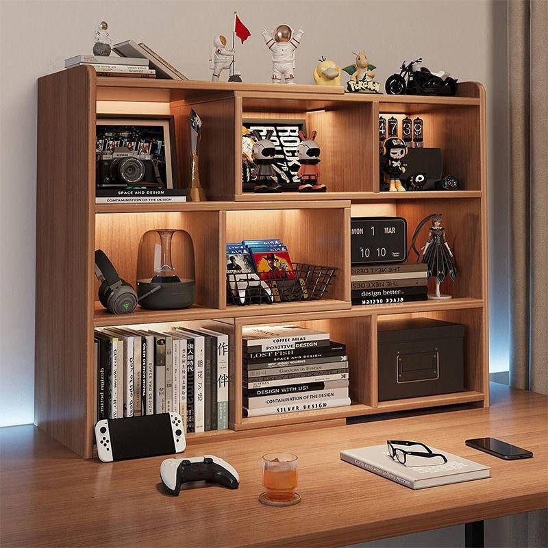 Bookshelf desktop shelf floor multi-storey student home bedroom storage ...