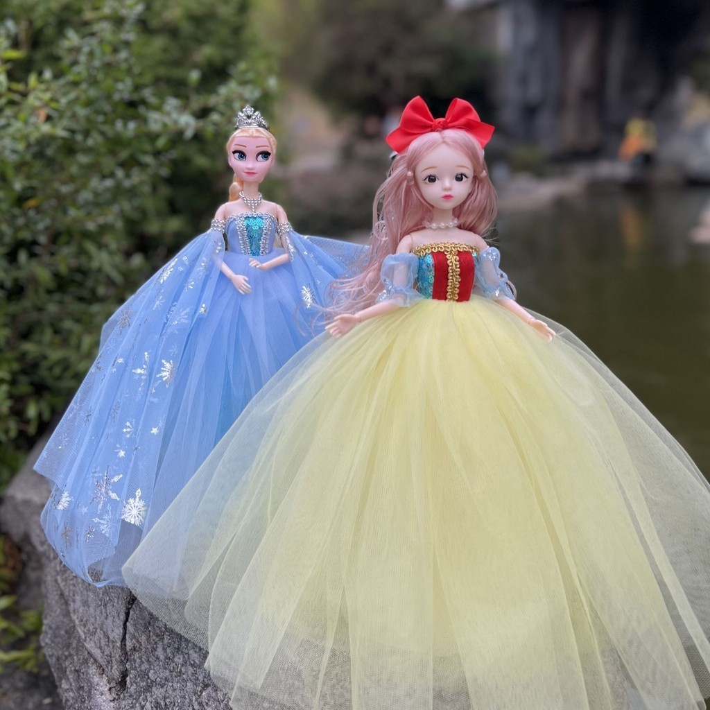 Medium Princess Elsa Doll Children's Day Gift Wedding Ceremony Throwing ...