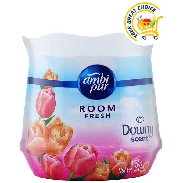Ambi Pur Room Fresh Air Refreshing Gel Downy Scent 180g | Shopee Singapore