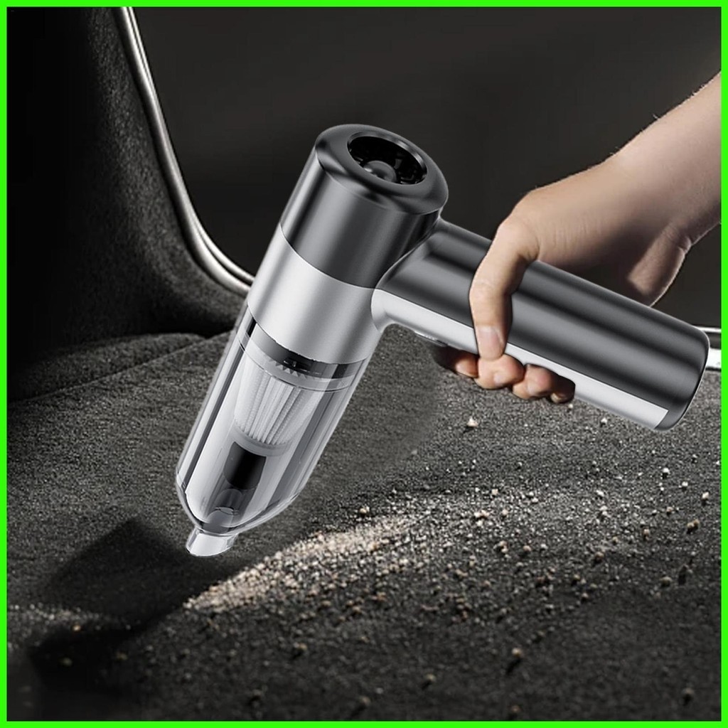 Car Handheld Vacuum Rechargeable 12000Pa Suction Vacuum Versatile Car ...