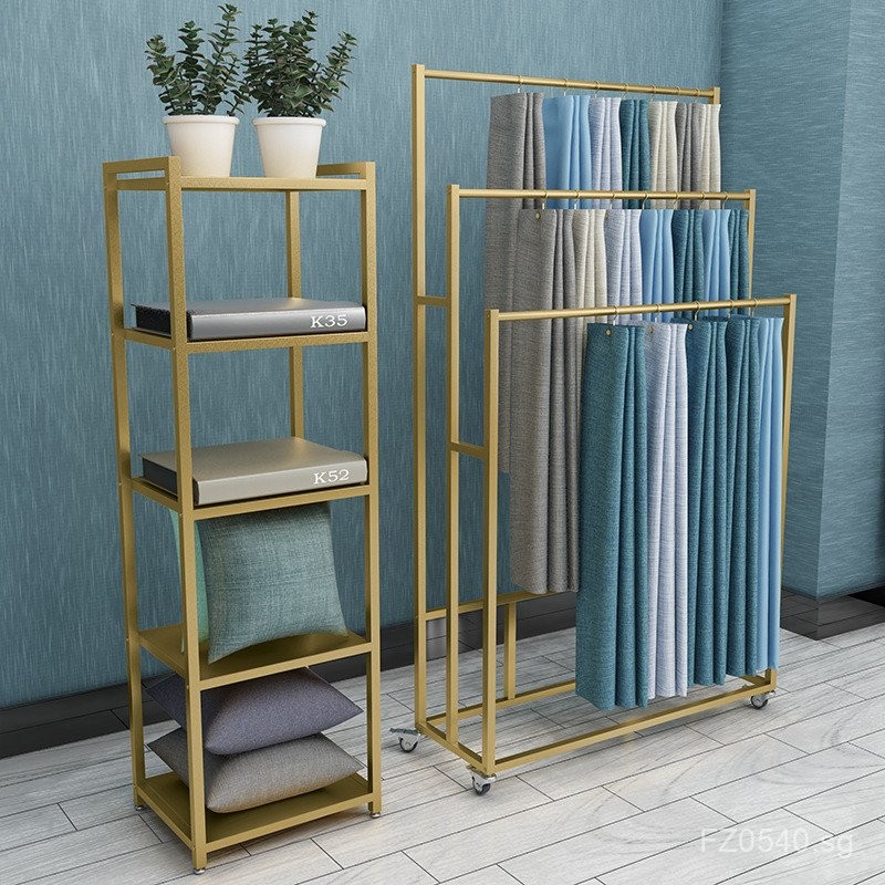 Home Textile Hanging Card Simple Display Rack Mobile Sample Display ...