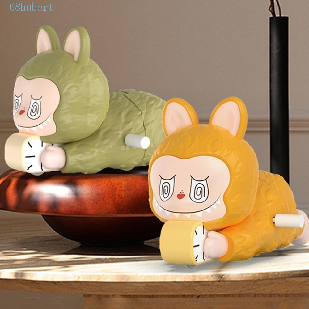 HUBERT Labubu Clockwork Toys, Climbing Movable Anime Labubu Wind-up Toy ...