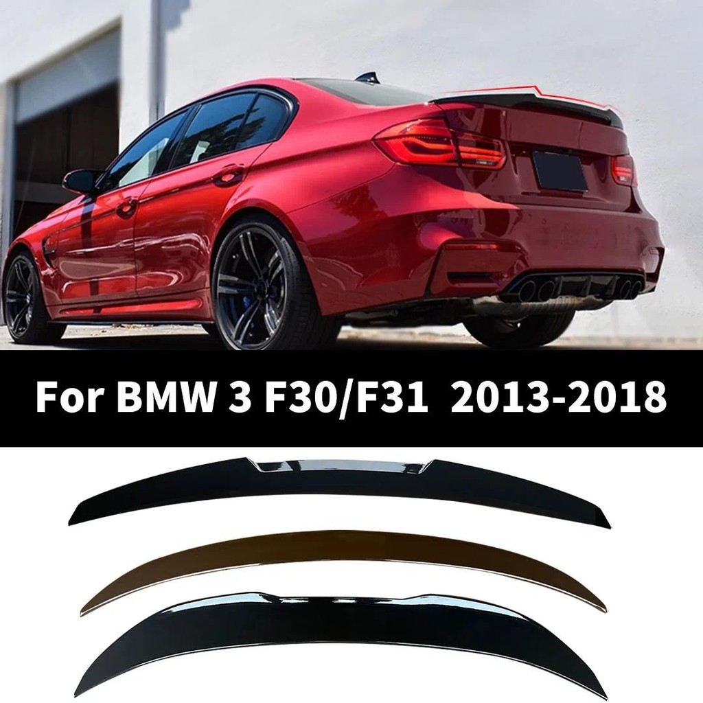 Rear Wing Spoiler Trunk Lip Air Dam Deflector Tuning Trim Styling For ...