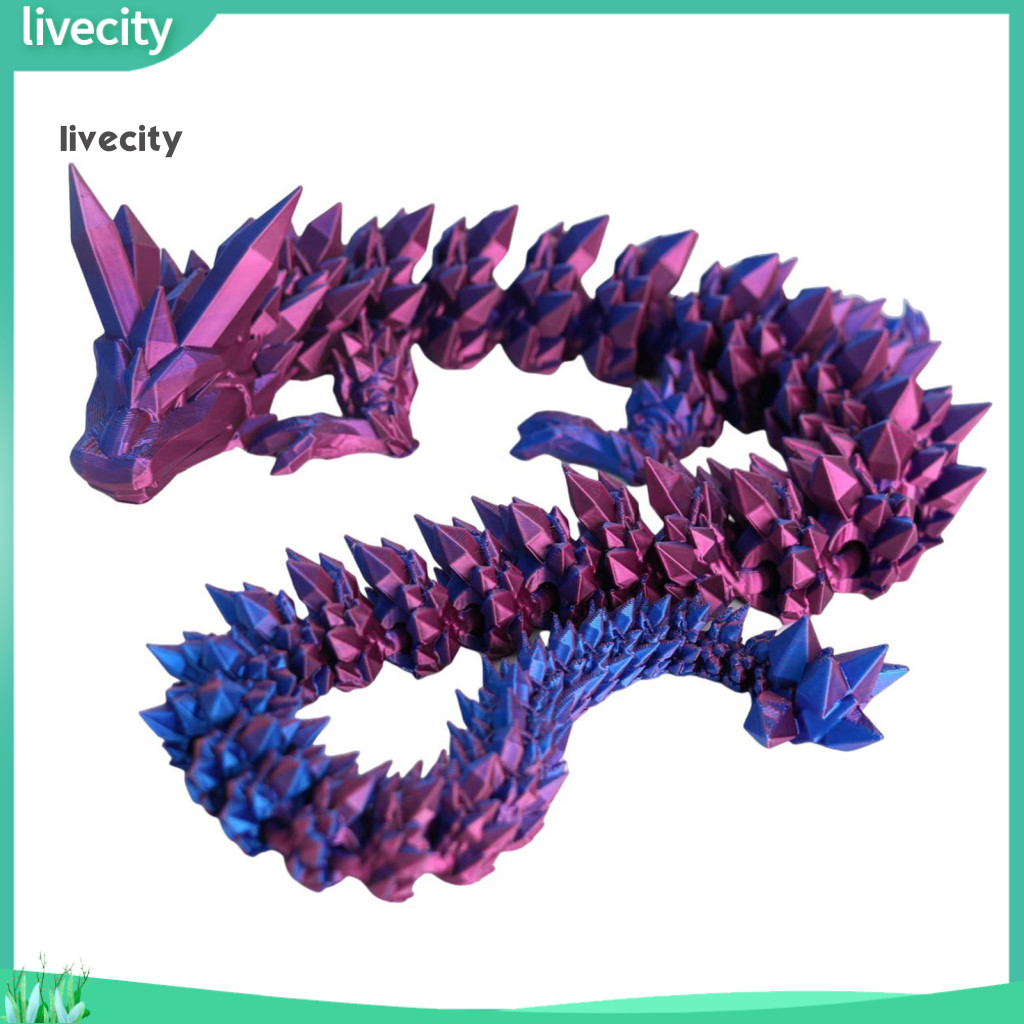 livecity| Flying Dragon Model Poseable Dragon Statue Articulated ...