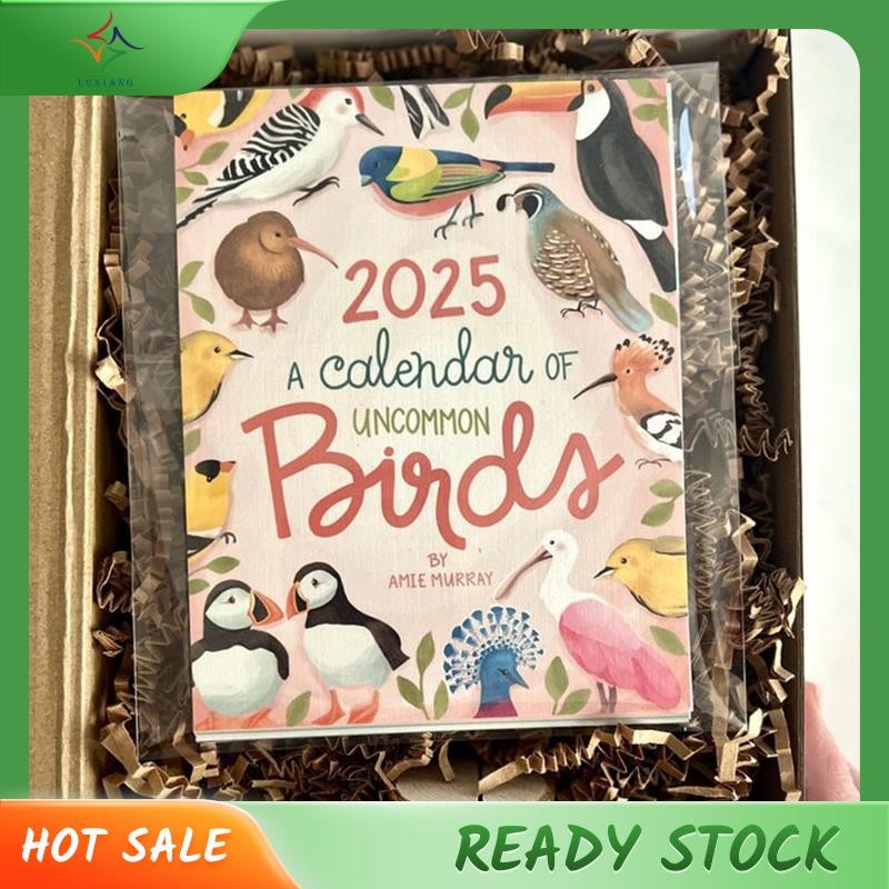 [In ] 2025 A Calendar of Uncommon Birds - Bird Watcher Monthly Wall ...