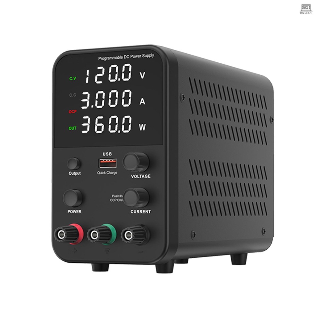 Bench DC Power Supply Variable 120V 3A Digital Display Adjustable ...