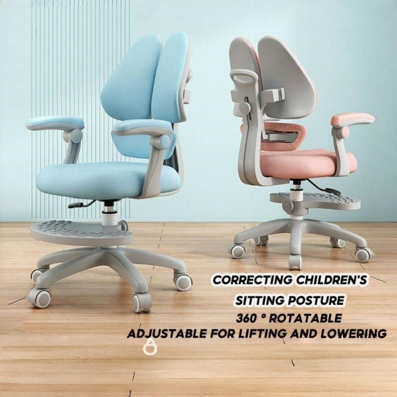 Anti-hump Student Chair/liftable Adjustable Study Chair/kids Ergonomic ...