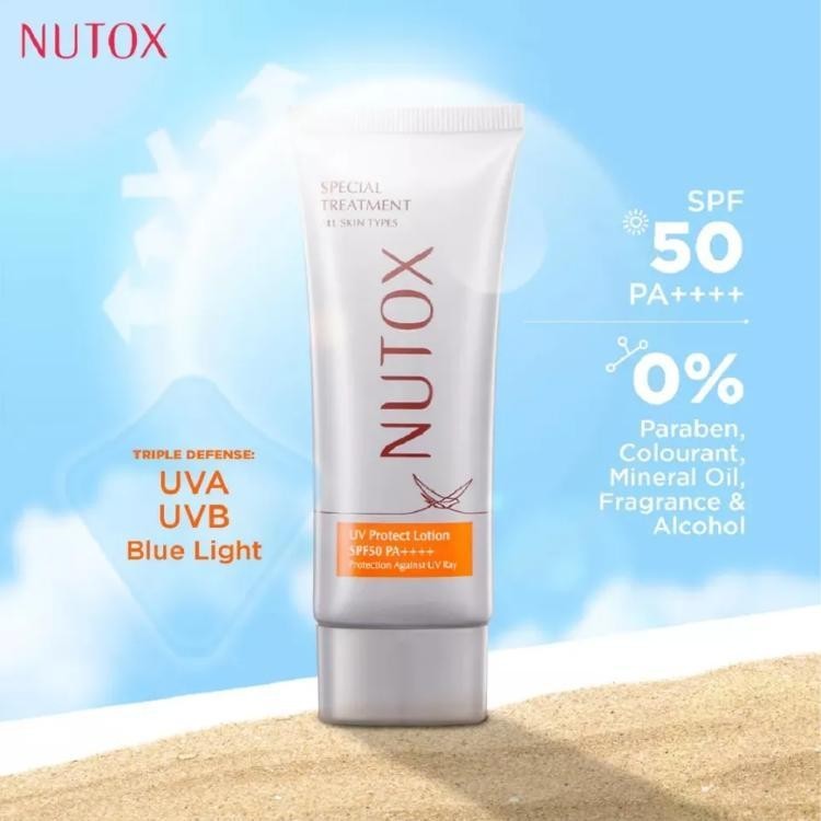 Nutox UV Protect SPF50+ Facial Sunscreen Lotion ( 30ml ) | Shopee Singapore