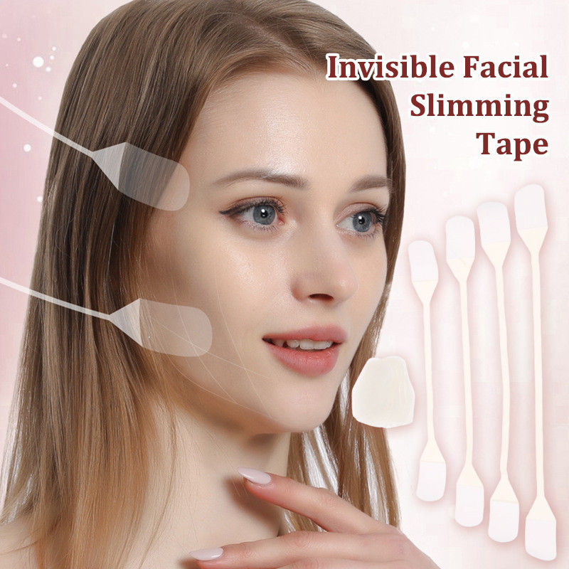Glowingbubbles Invisible Facial Slimming Tape Wrinkle Removal Sticker ...