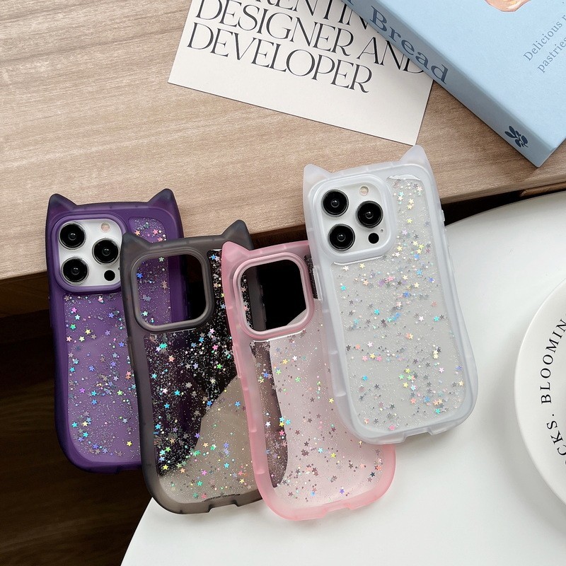 IPhone 15 Pro Max 13 12/12PRO 11 14/15PLUS Cat Head Shape Transparent ...