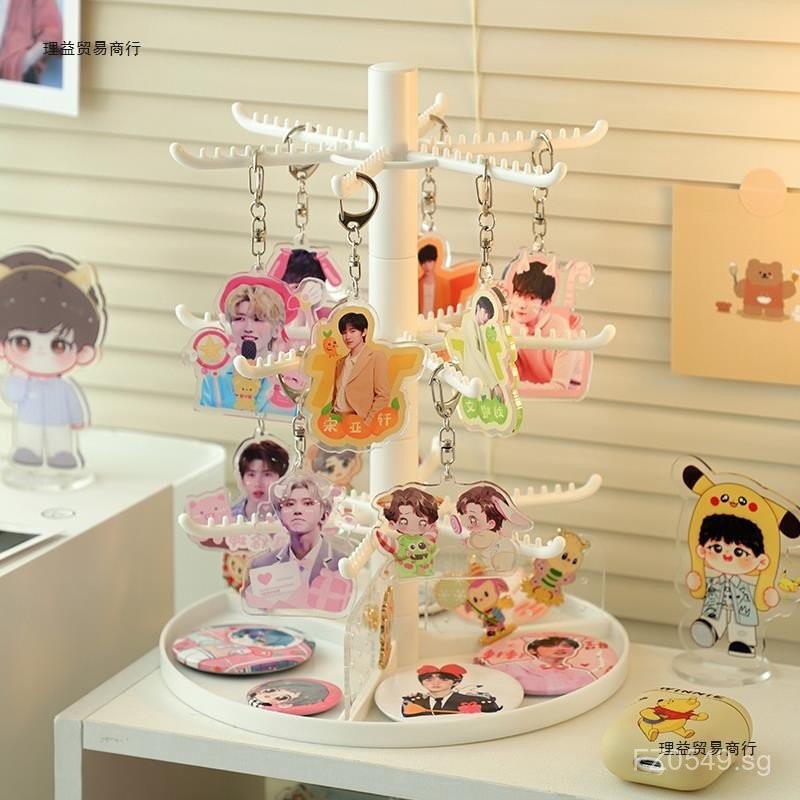 Jewelry Rack Keychain Display Rack Storage Rack Pendant Medal Display ...