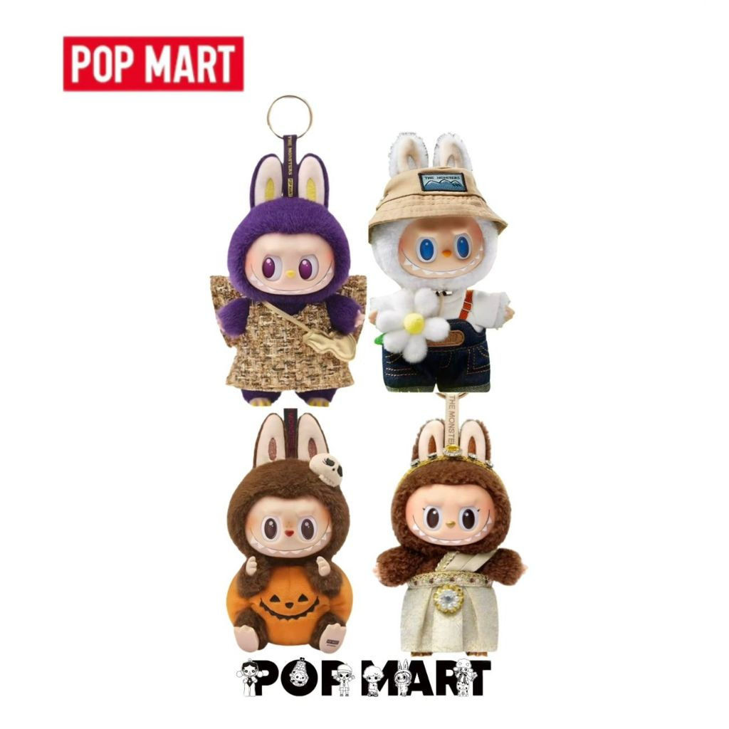 【100% original】POPMART LABUBU (wing of fortune, halloweenseatingpumpkin ...