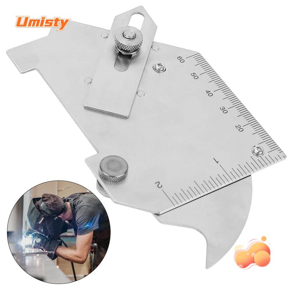 UMISTY Butt Weld Gauge Seam Gap Gage Height Welding Inspection Ruler ...