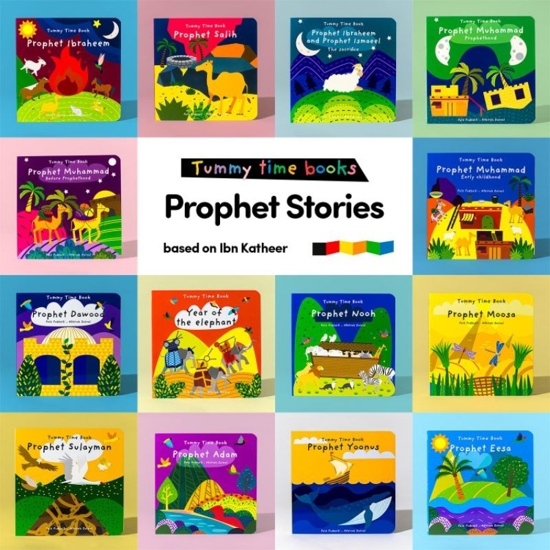 (0 - 6 Years) Buku Tummy Time Baby Islamic| Islamic High Contrast Baby ...