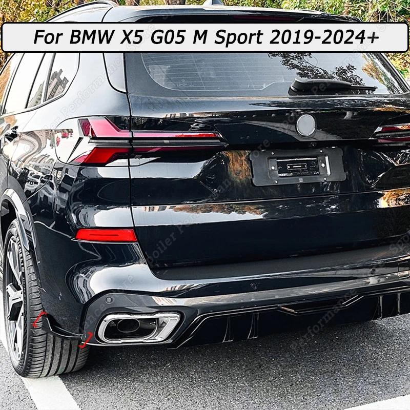 Car Rear Bumper Diffuser Spoiler Splitter MP Style For BMW X5 G05 M ...